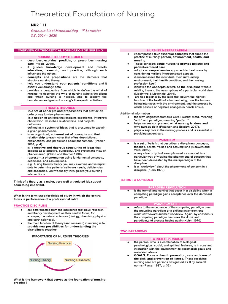 TFN Lesson 1 | PDF | Theory | Paradigm