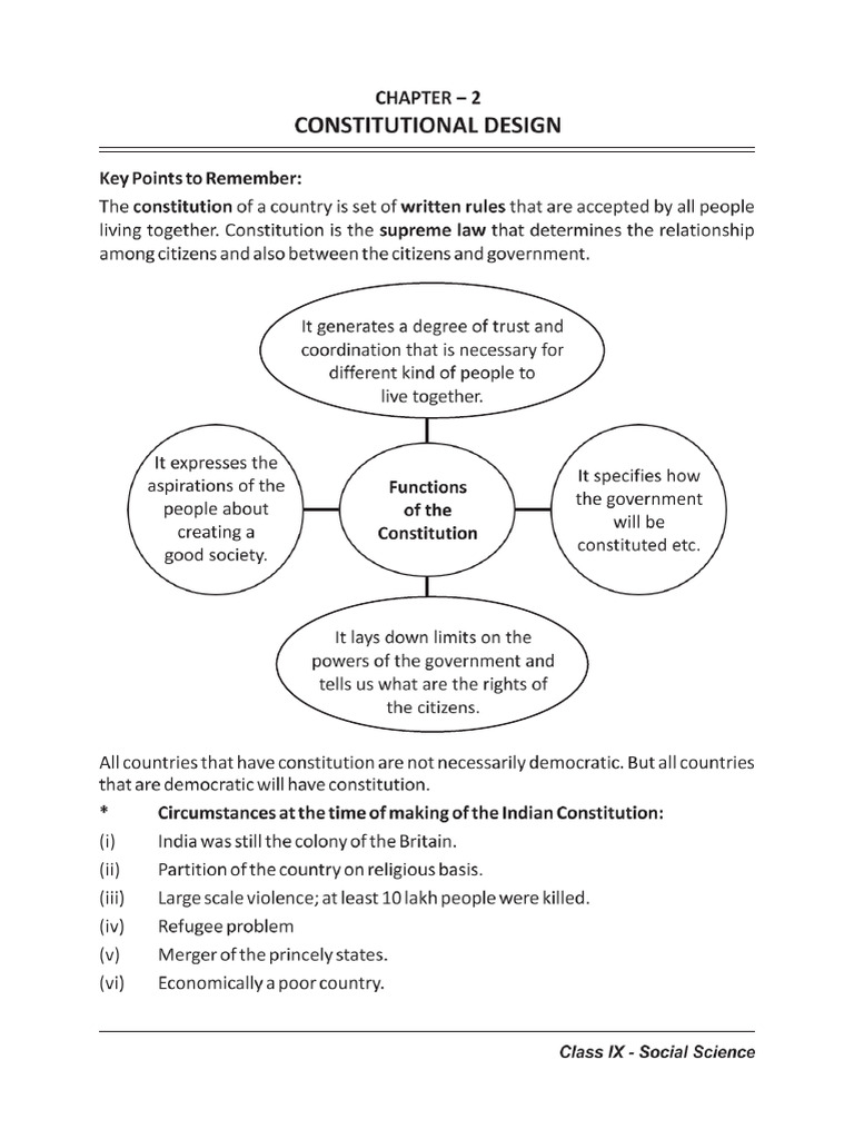 Civics Chapter - 2 | PDF