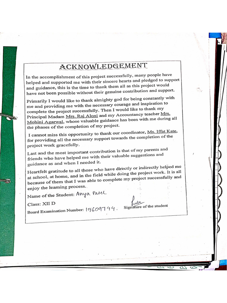 Project 1 Accounts | PDF