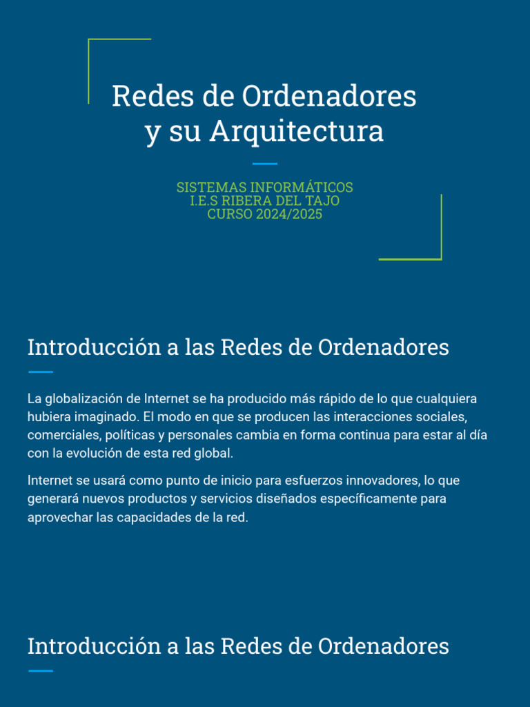 Redes de Ordenadores y Su Arquitectura (1) | PDF | Red de computadoras | Conjunto de protocolos ...