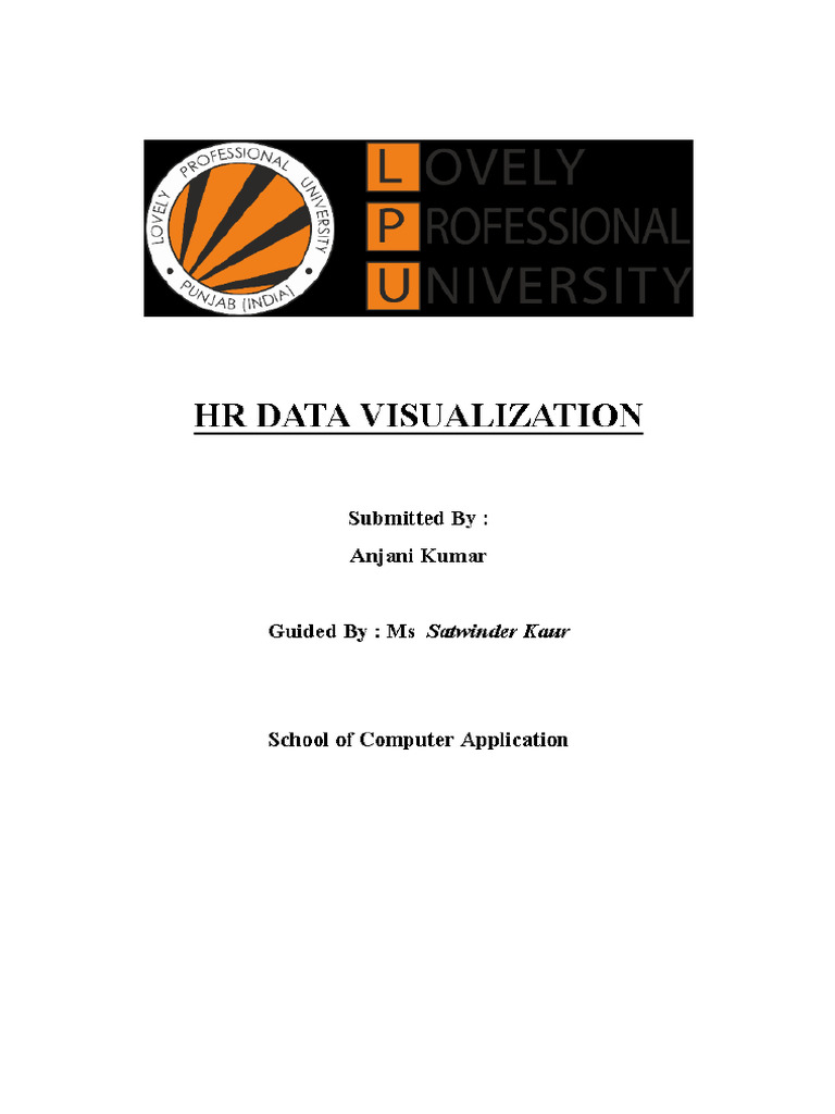 Data Visualisation Final Report | PDF