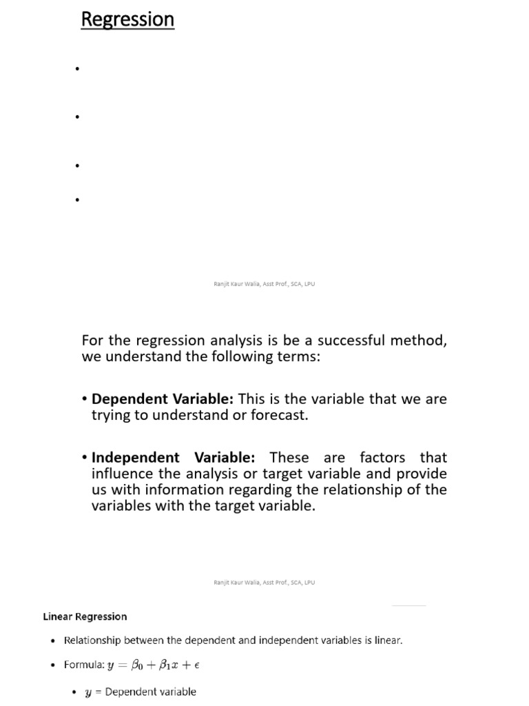 Regression Analysis | PDF | Dependent And Independent Variables | Regression Analysis