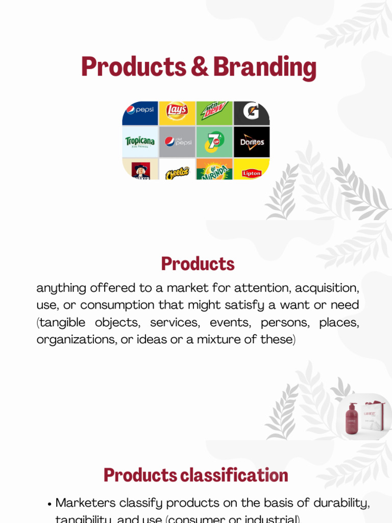 Product and Branding Essentials Guide | PDF | Brand | Product (Business)