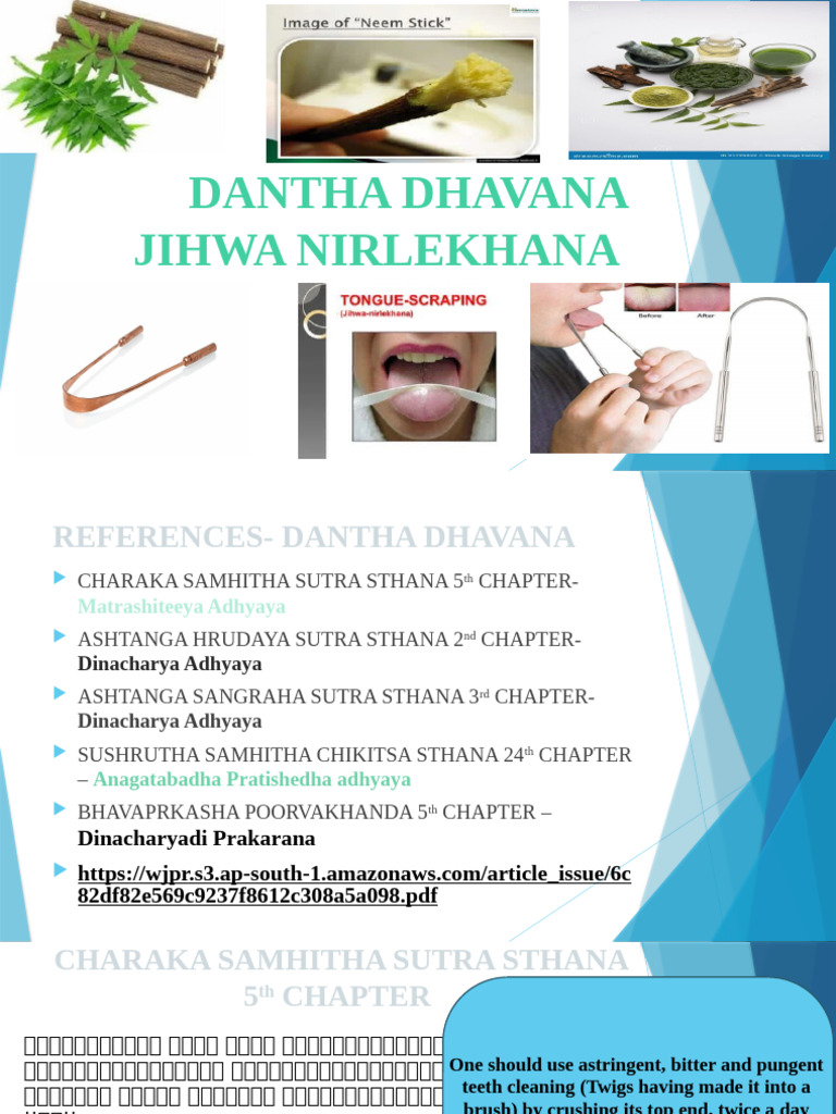 Dantha Dhavana | PDF
