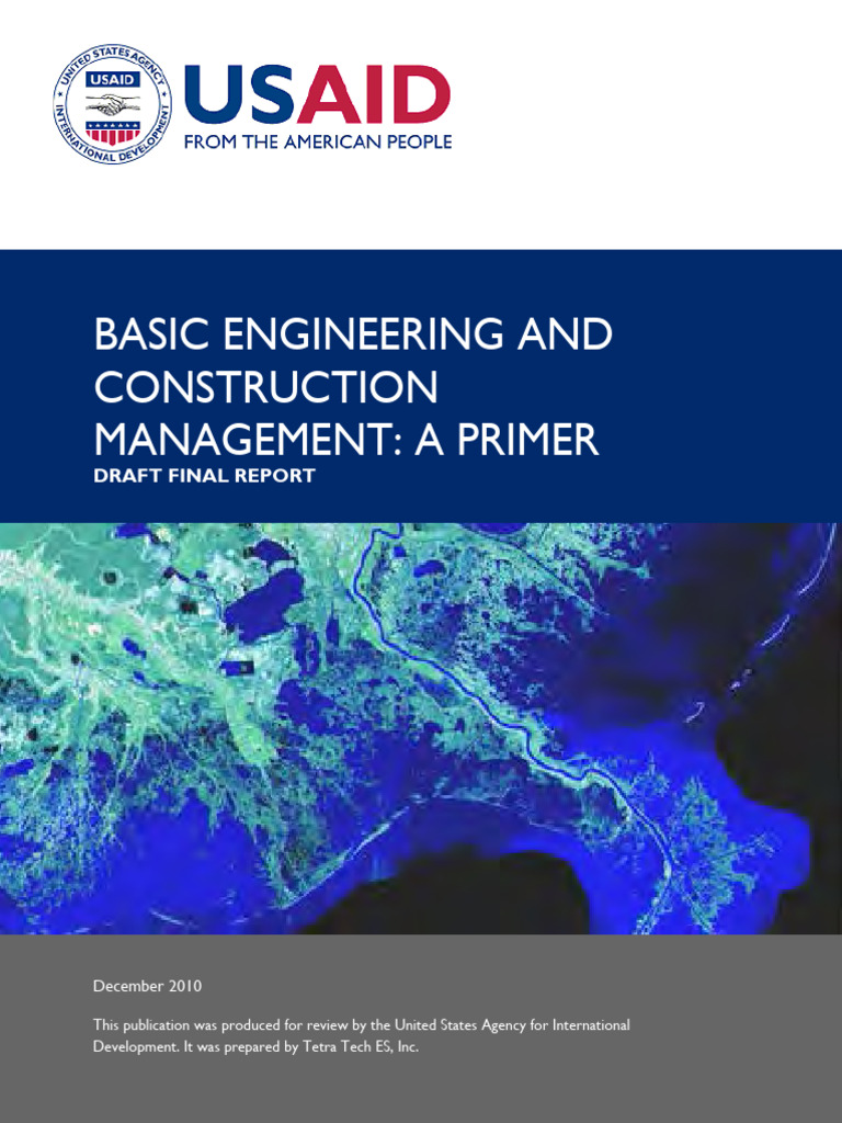 USID Irrigation | PDF | Construction Management | United States Agency ...