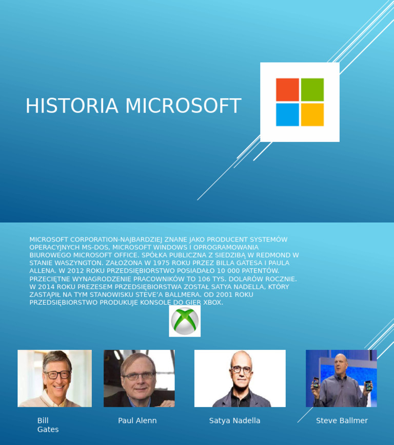 Historia Microsoft | PDF