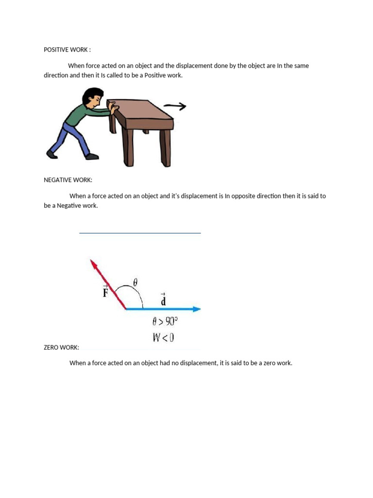 Understanding Work in Physics | PDF