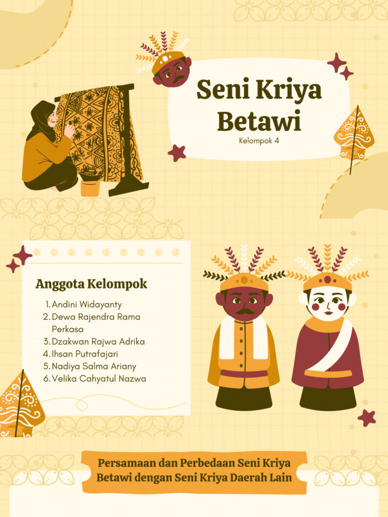 Seni Kriya Betawi PDF | PDF