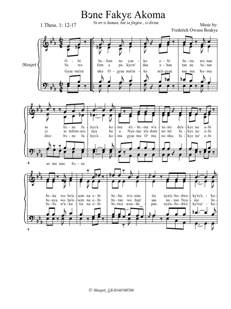 Bone Fakye Akoma | PDF