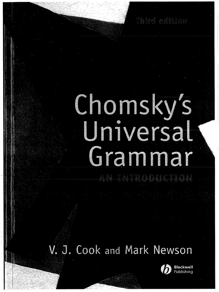 Chomsky's Universal Grammar | PDF
