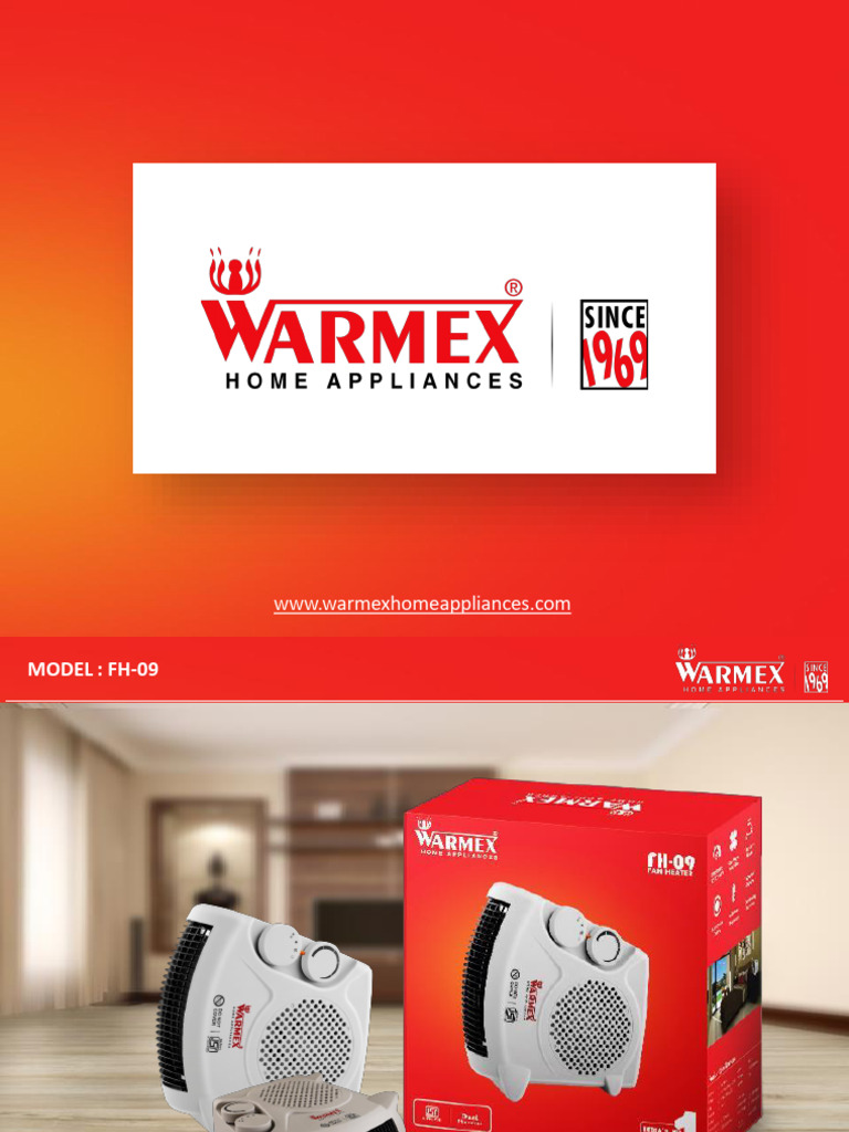 Warmex Home Appliances Heater Models | PDF | Thermostat | Combustion