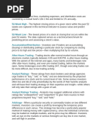 200 Key Trading Terms Explained | PDF | Stocks | Investing