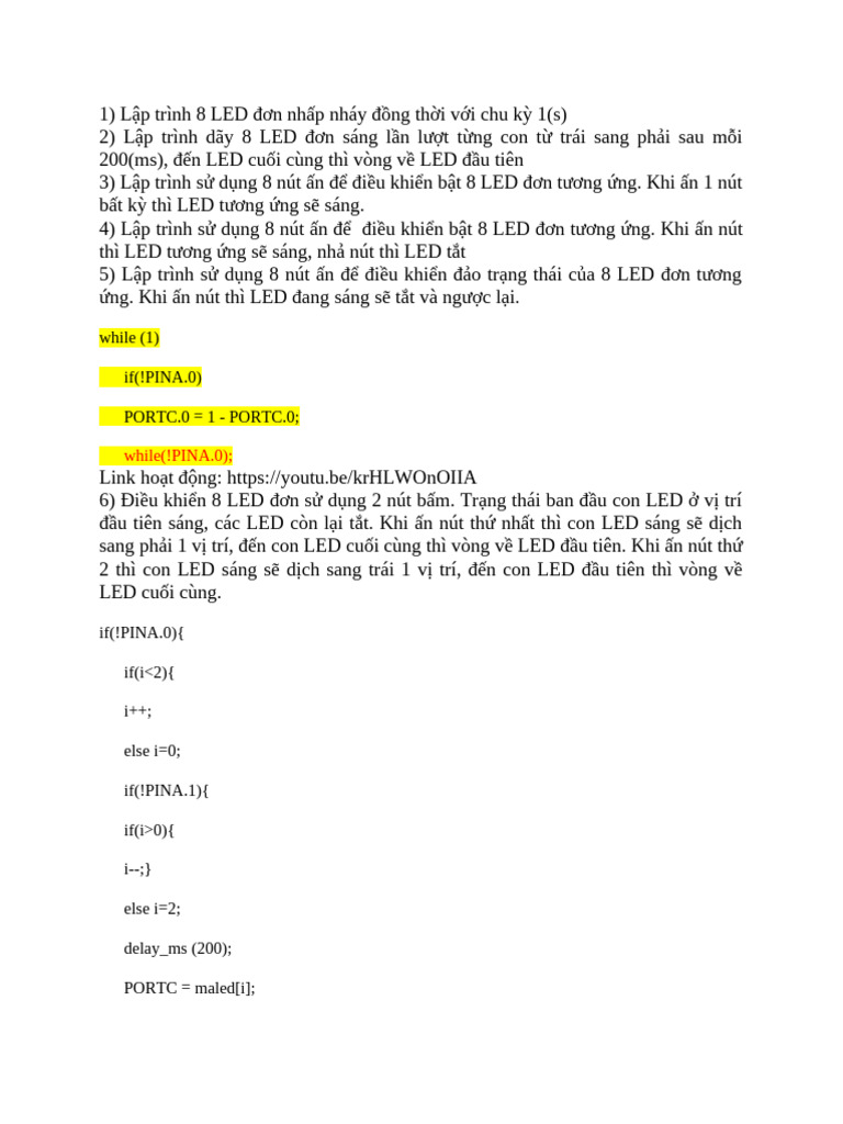 BT Dien Tu | PDF