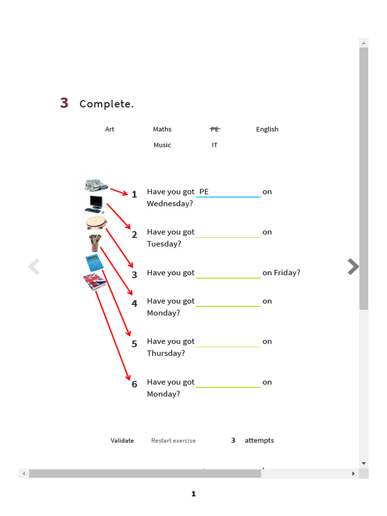 Go 3 Activity Book Unit 2 | PDF
