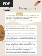Modèle de fiche biographique | PDF