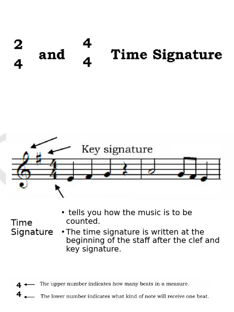 Understanding 2/4 Time Signature in Music | PDF | Graphics | 3 D ...