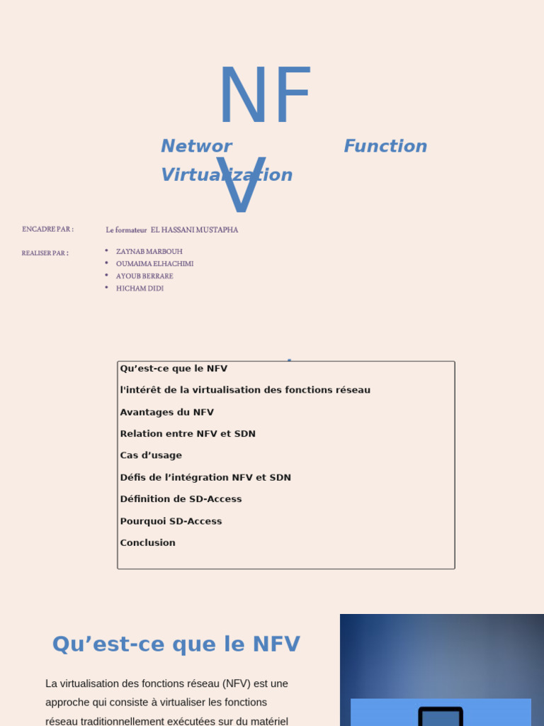 Présentation NFV | PDF | Virtualisation | Réseau privé virtuel