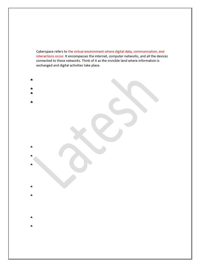 Cyber Security Pdf Security Computer Security