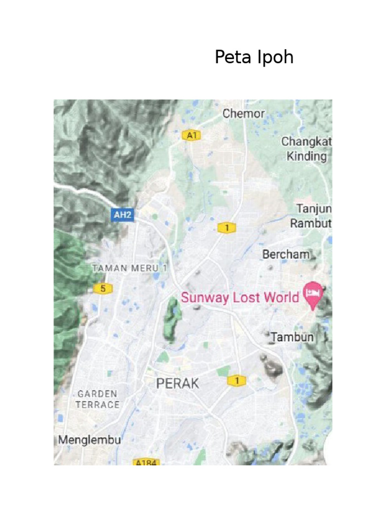 Peta Ipoh | PDF