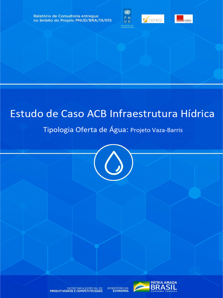 ACB Infra Hídrica - Estudo de Caso Vaza-Barris | PDF | Análise de custo-benefício | Economia