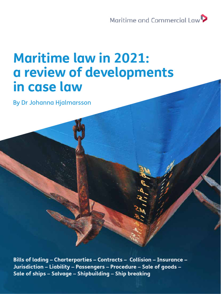 2021 Mar Law Review | PDF | Shipping