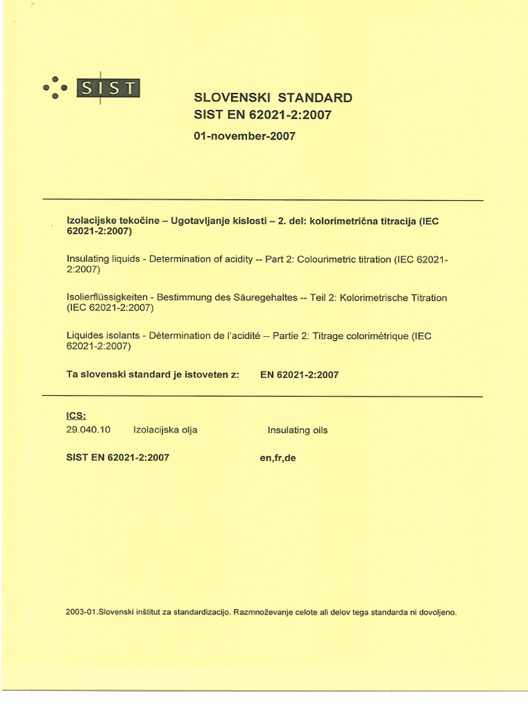 Sist en 62021-2-2007 | PDF