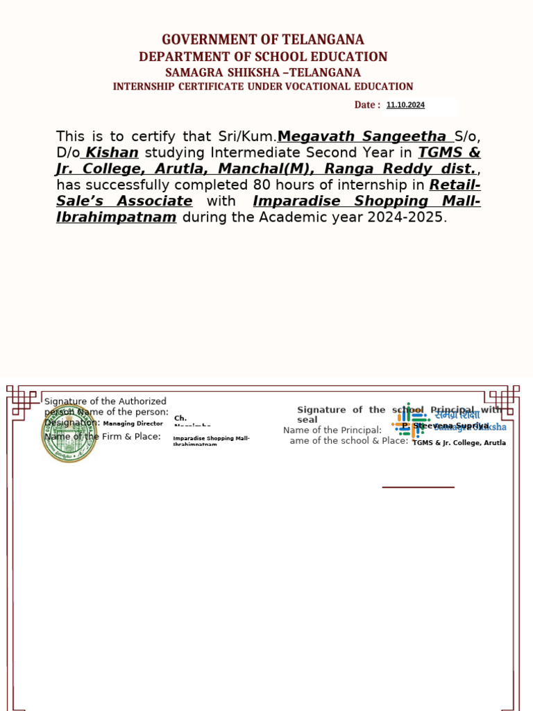 Letter To RTC | PDF | Career & Growth