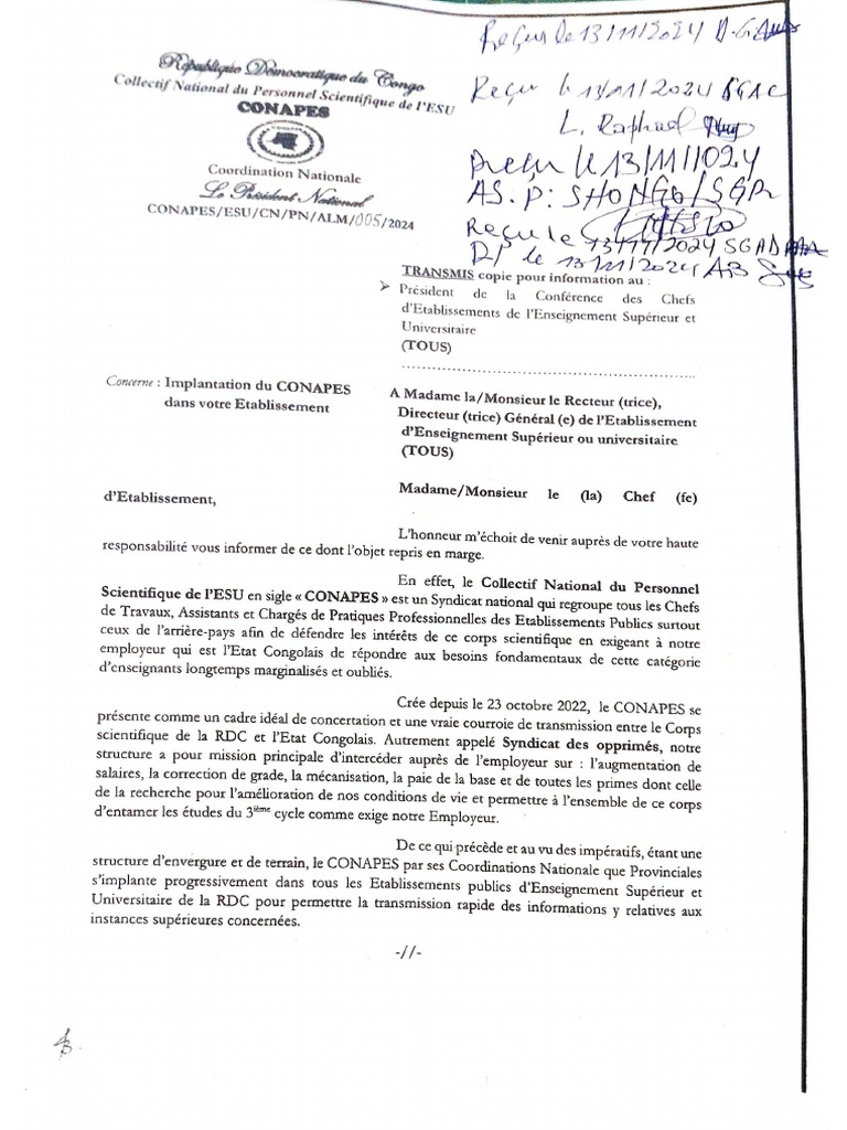 Accusé de Réception | PDF