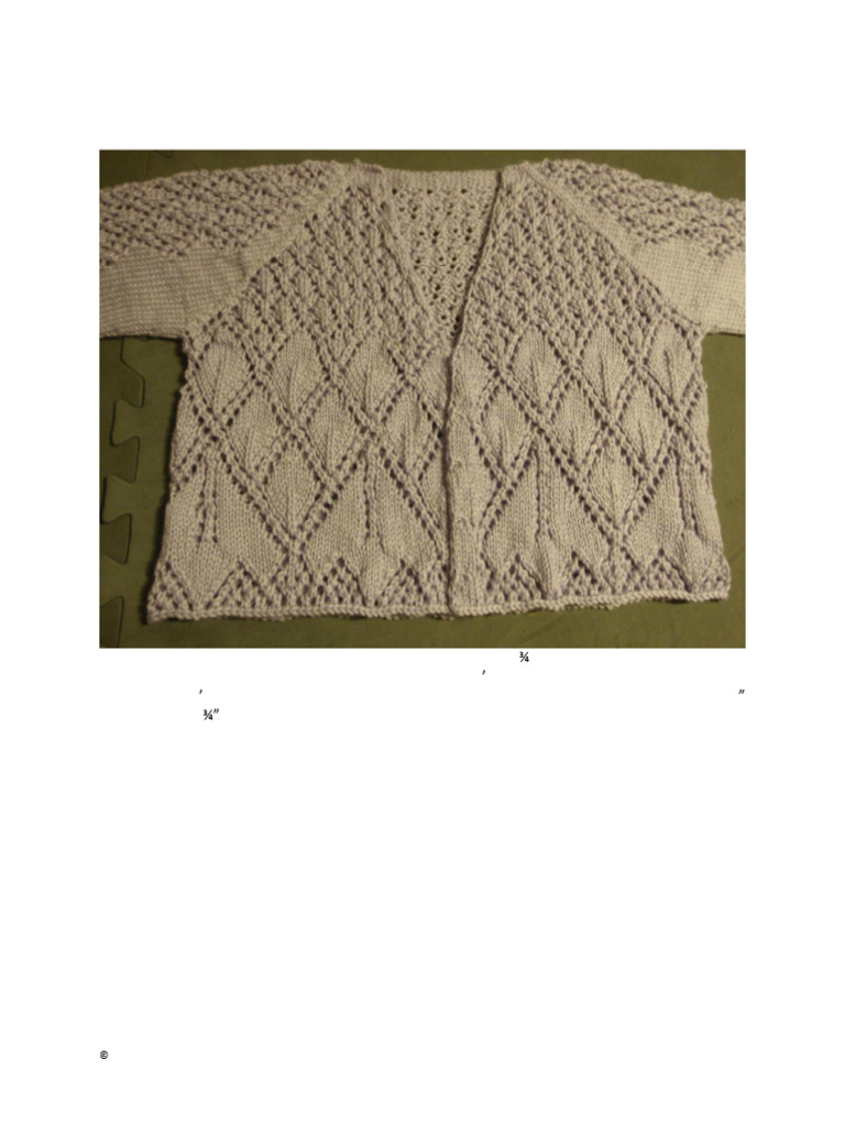 Garden_Arbor_v2 | PDF | Knitting | Gauge (Knitting)