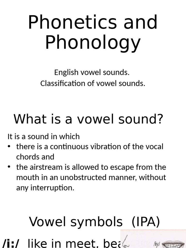 Description of Vowels | PDF