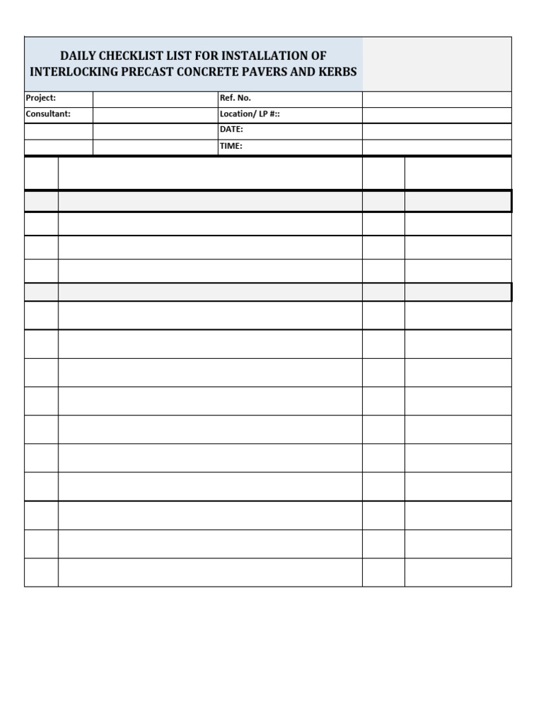 Daily Checklist-Interlock | PDF | Computers