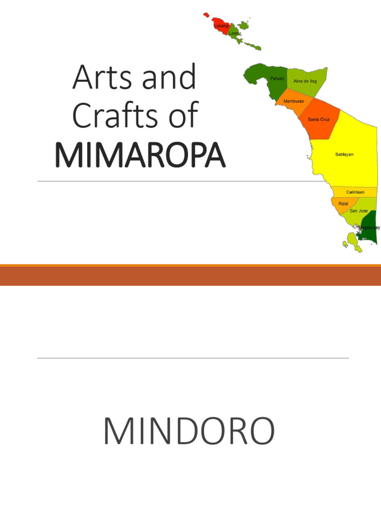 MIMAROPA Arts and Crafts Guide | PDF