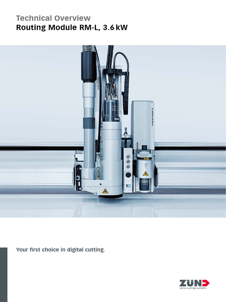 Technical Overview Routing Module RM-L, 3-6 KW | PDF | Industrial Processes