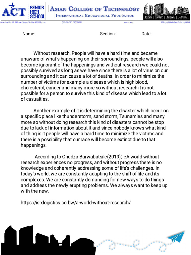 Act Document Template | PDF