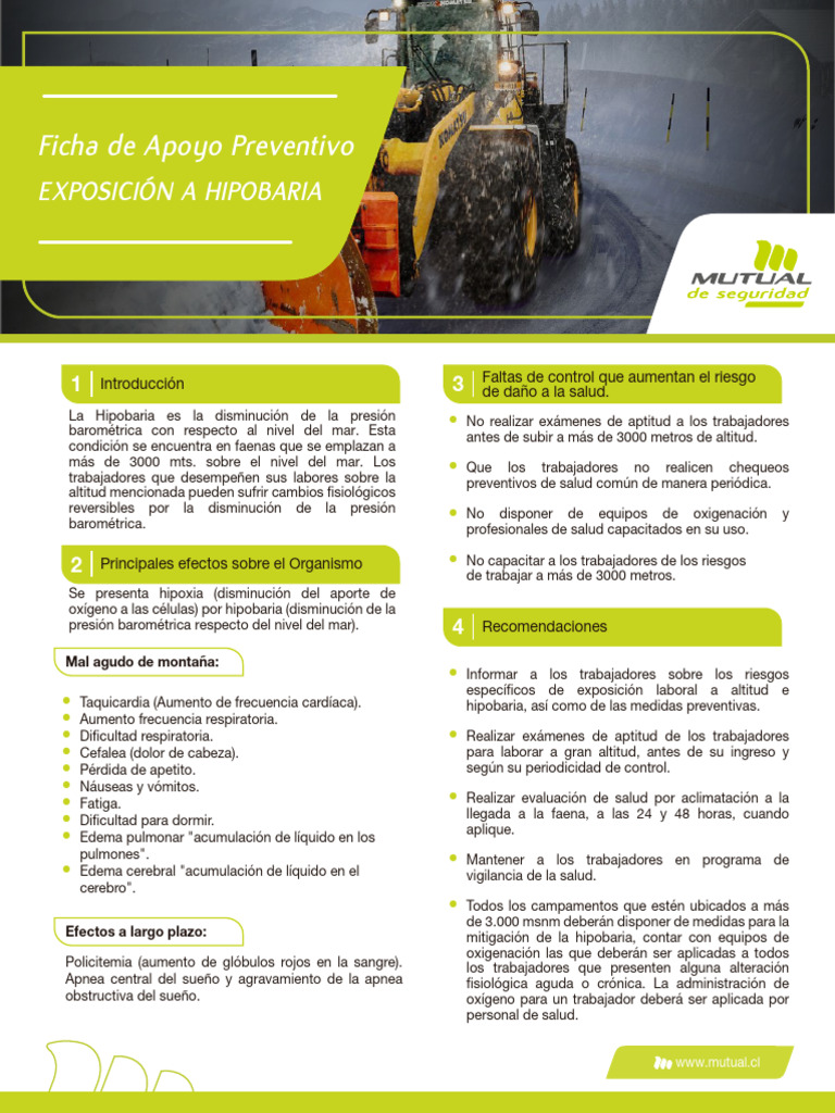 Prevención de Hipobaria en Alturas | PDF | Apnea | Medicina
