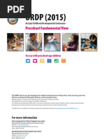 DRDP 2015 Preschool Essential View Measures at a Glance | PDF ...