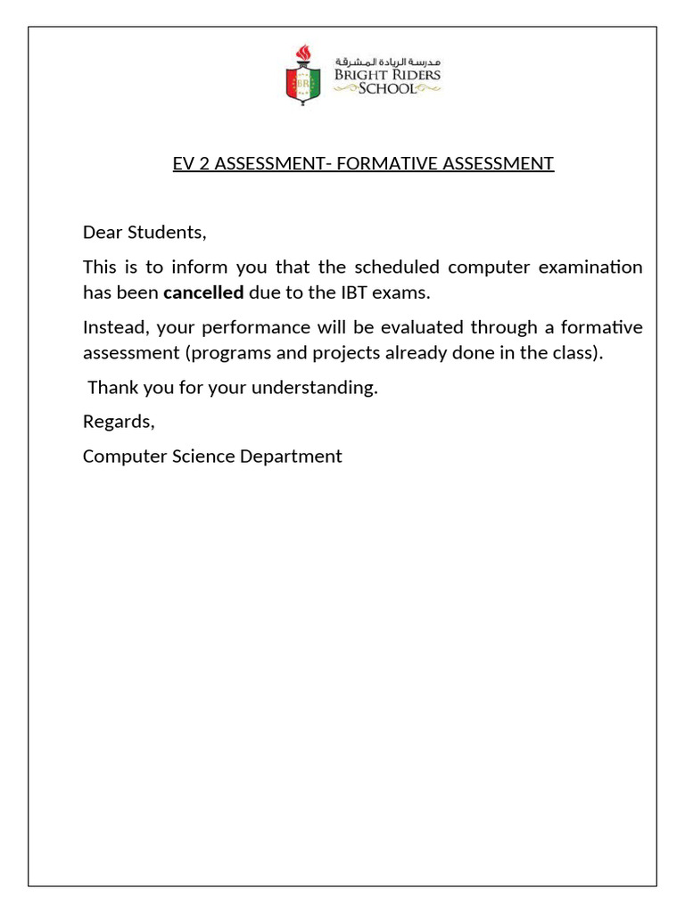 Ev 2 Assessment 2024-25 | PDF
