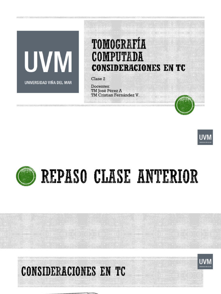 Evolución y Componentes del TC | PDF | Ct Scan