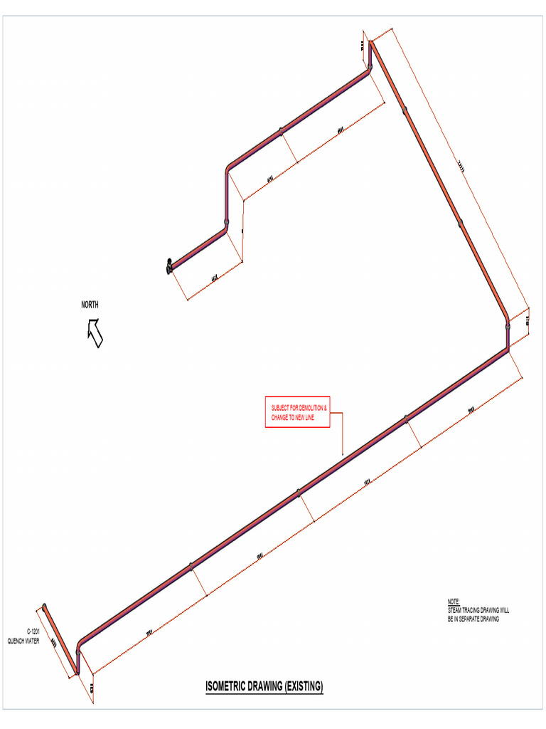 Isometric Drawing Demolition | PDF