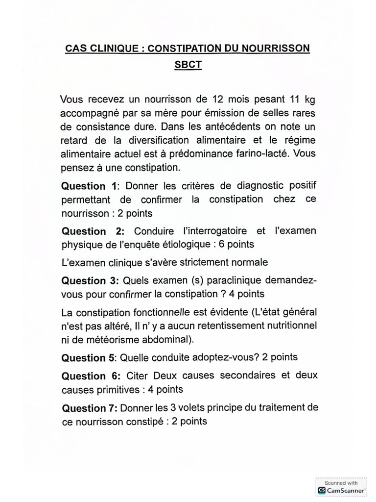 SBCT Constipation | PDF