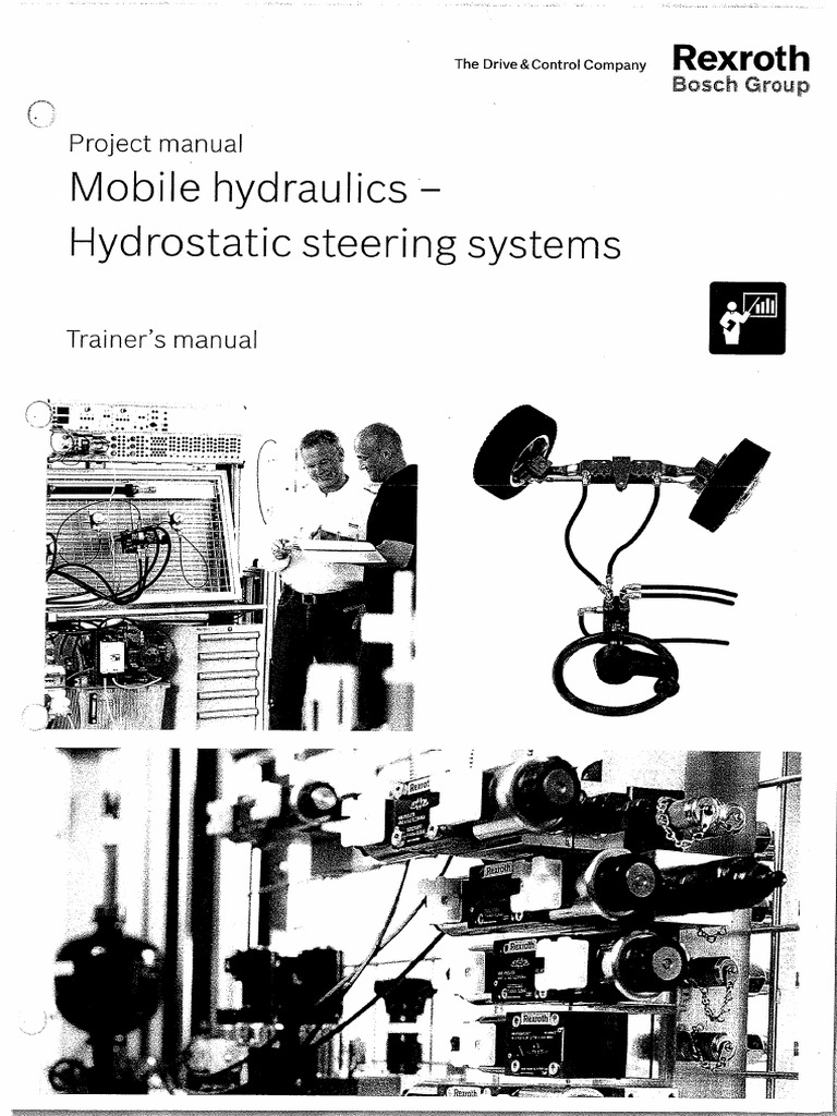 Mobile Hydraulics-Hydrostatic Steering Systems | PDF