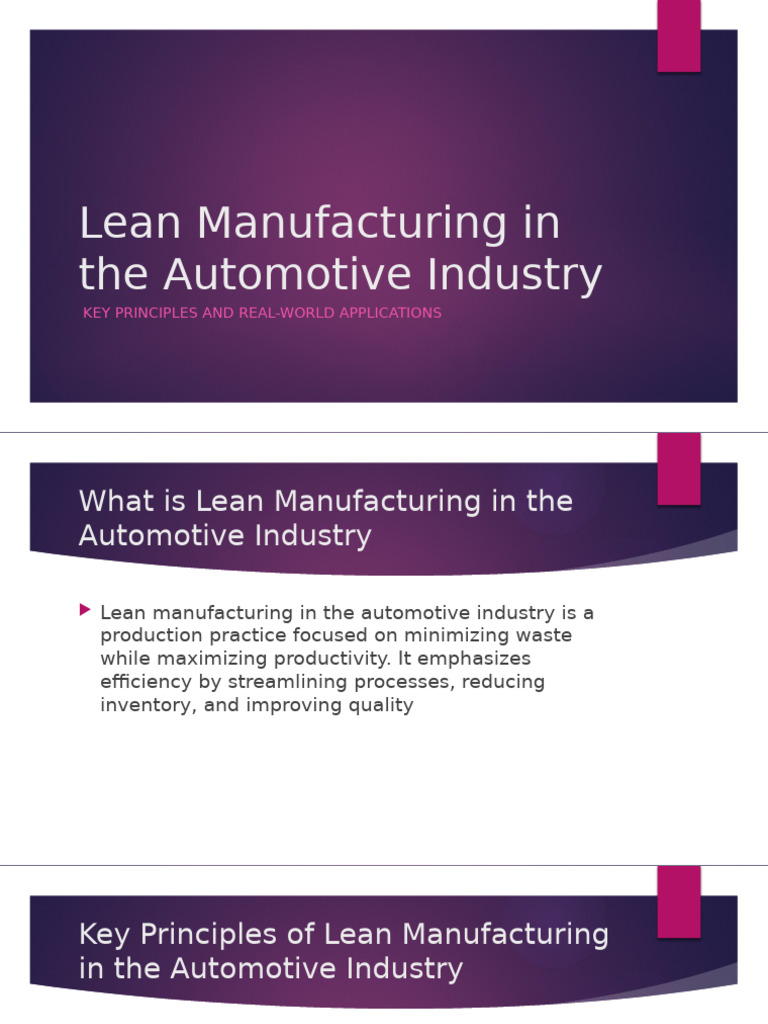 Industrial Management Reporting | PDF | Lean Manufacturing | Secondary ...