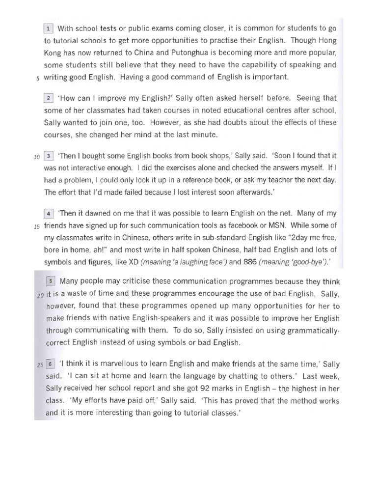 F1 Reading Exercise 3 | PDF