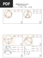 RS Aggarwal Sol Class 9 Maths Chapter 12 Circles Exercise 12B | PDF ...