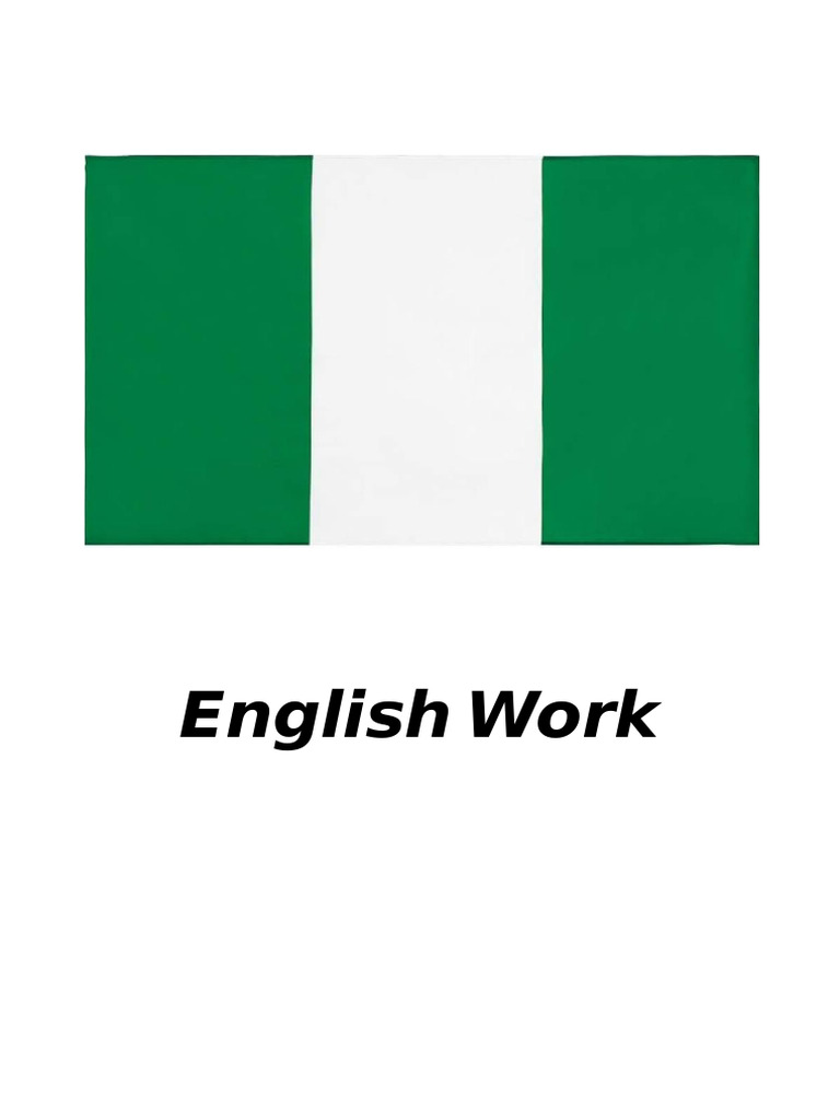 English Work | PDF