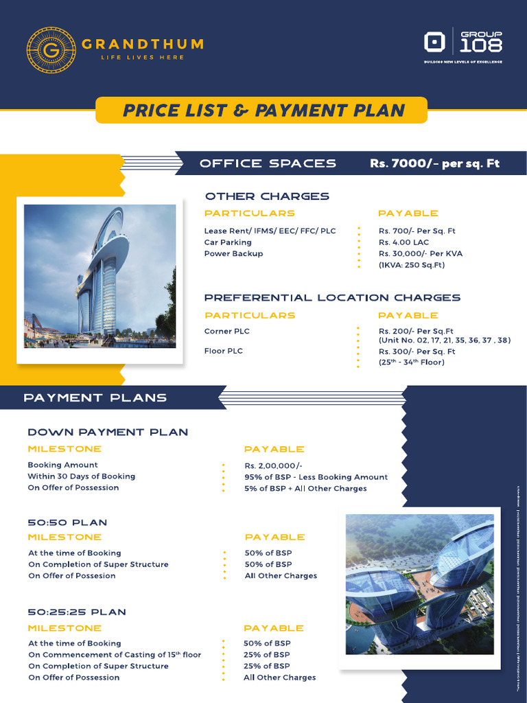 Payment Plan - Office | PDF