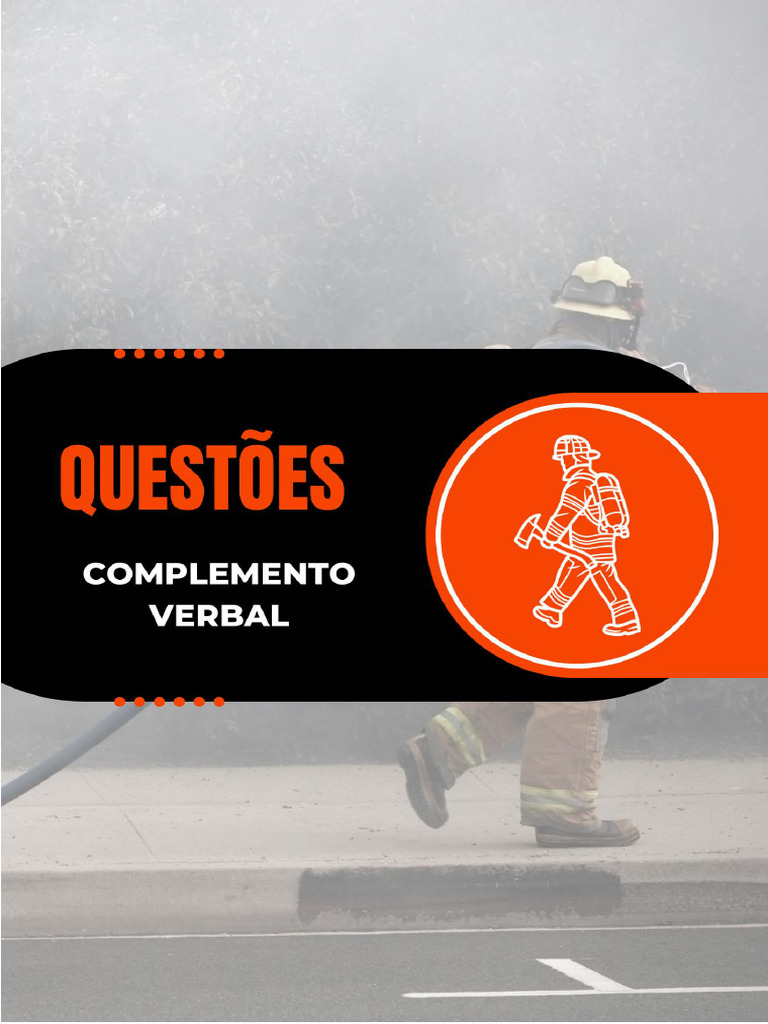 Questões - Complemento Verbal | PDF | Assunto (gramática) | Objeto (gramática)