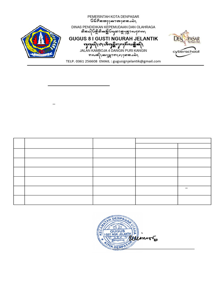 Pengawas ANBK, 2024 | PDF