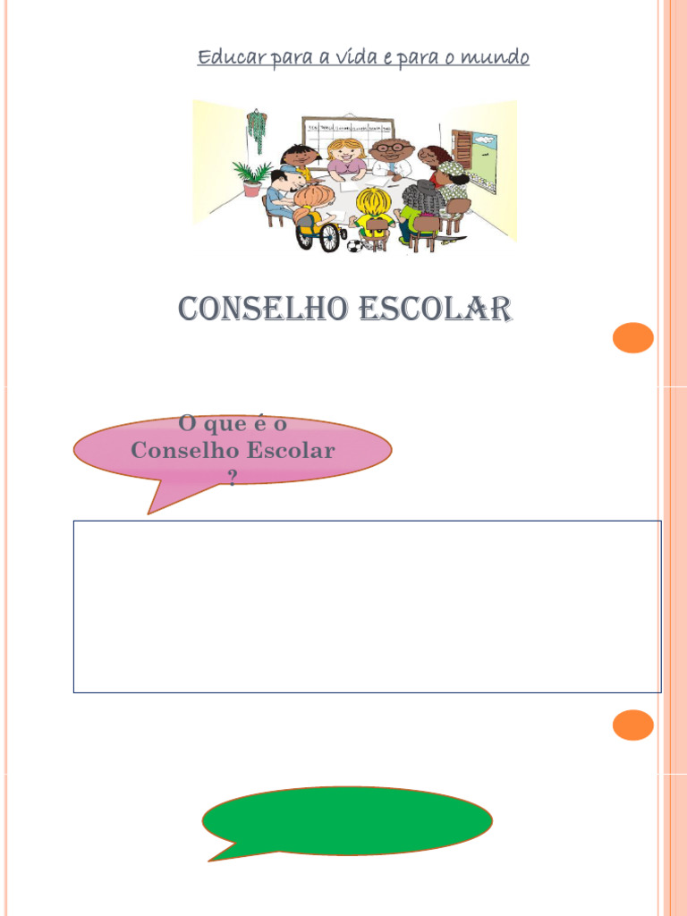 Funções do Conselho Escolar na Educação | PDF | Pedagogia