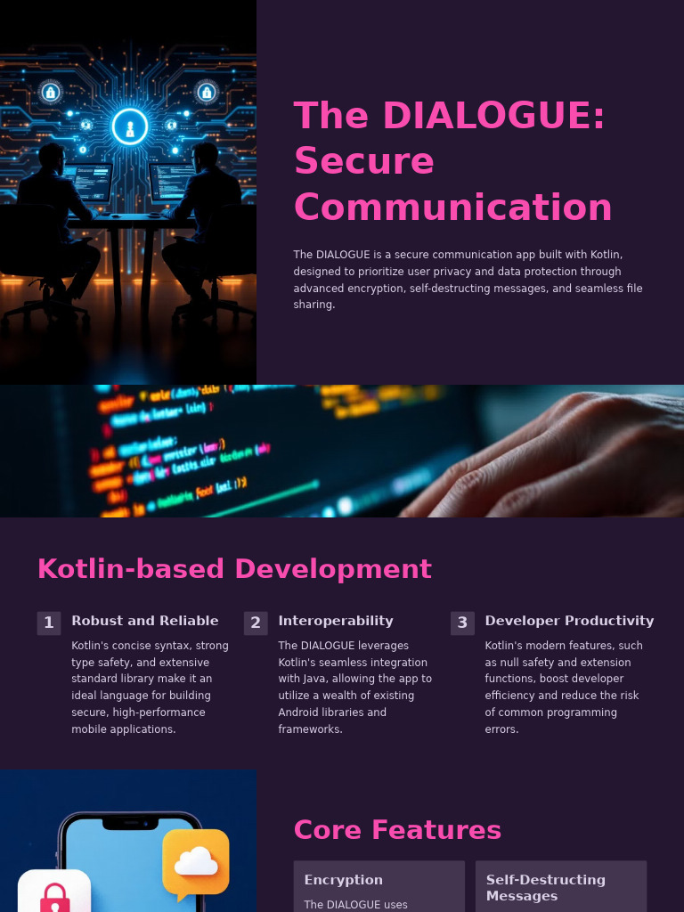 The DIALOGUE Secure Communication | PDF | Computer Security | Security